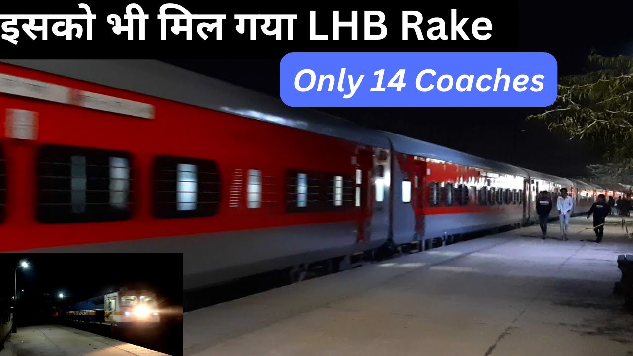 First LHB run of 19701 sainik express|jaipur delhi सैनिक express का ...