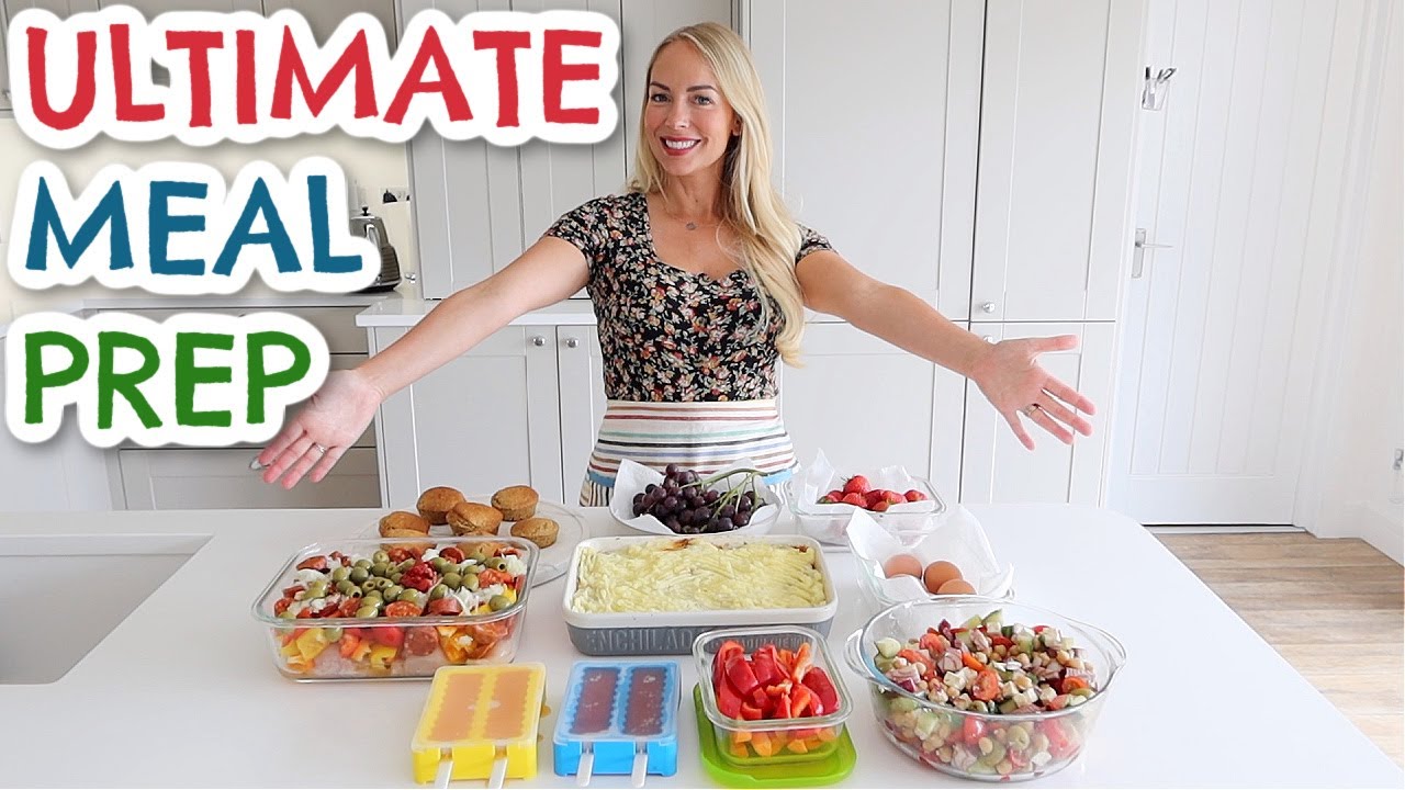 ULTIMATE FAMILY MEAL PREP IN 2 HOURS | EASY MEAL INSPIRATION | Emily ...