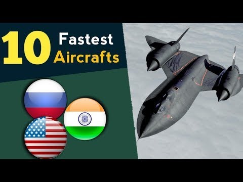 10 Fastest Recorded Aircraft |Comparison of the Top 10 Fastest Aircraft ...