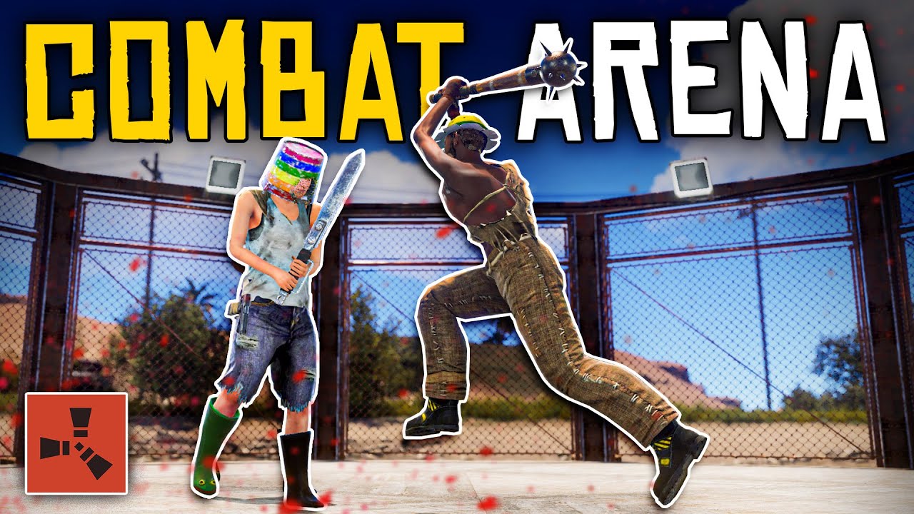 Running a FIGHTING ARENA for RUST PLAYERS - Rust Shop Roleplay - YouTube