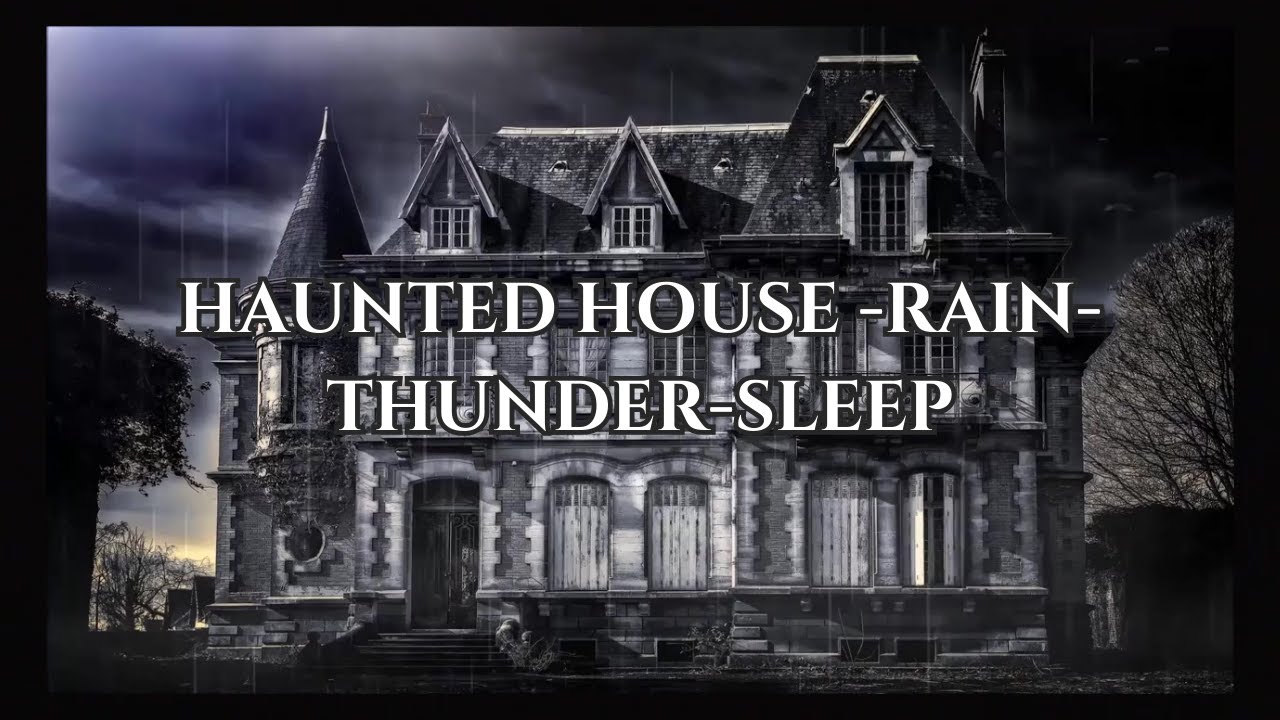 Haunted house-Rain-Thunder-Sleep:#meditation #sleep #relaxation - YouTube