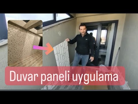 Strafor Duvar Paneli uygulama