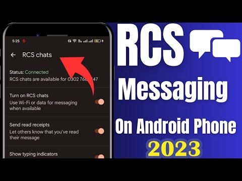 how to use rcs messaging on android | rcs message settings | how to turn off rcs on android ...