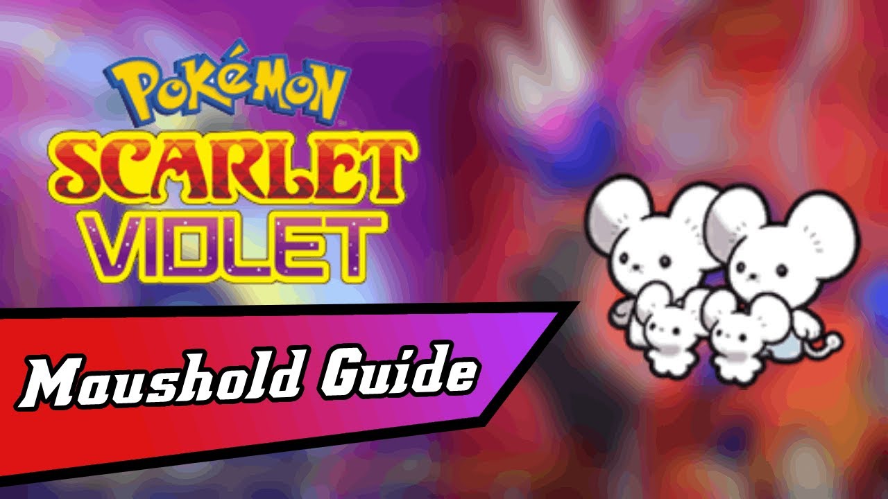 How to use Maushold! Maushold Moveset Guide! Pokemon Scarlet and ...