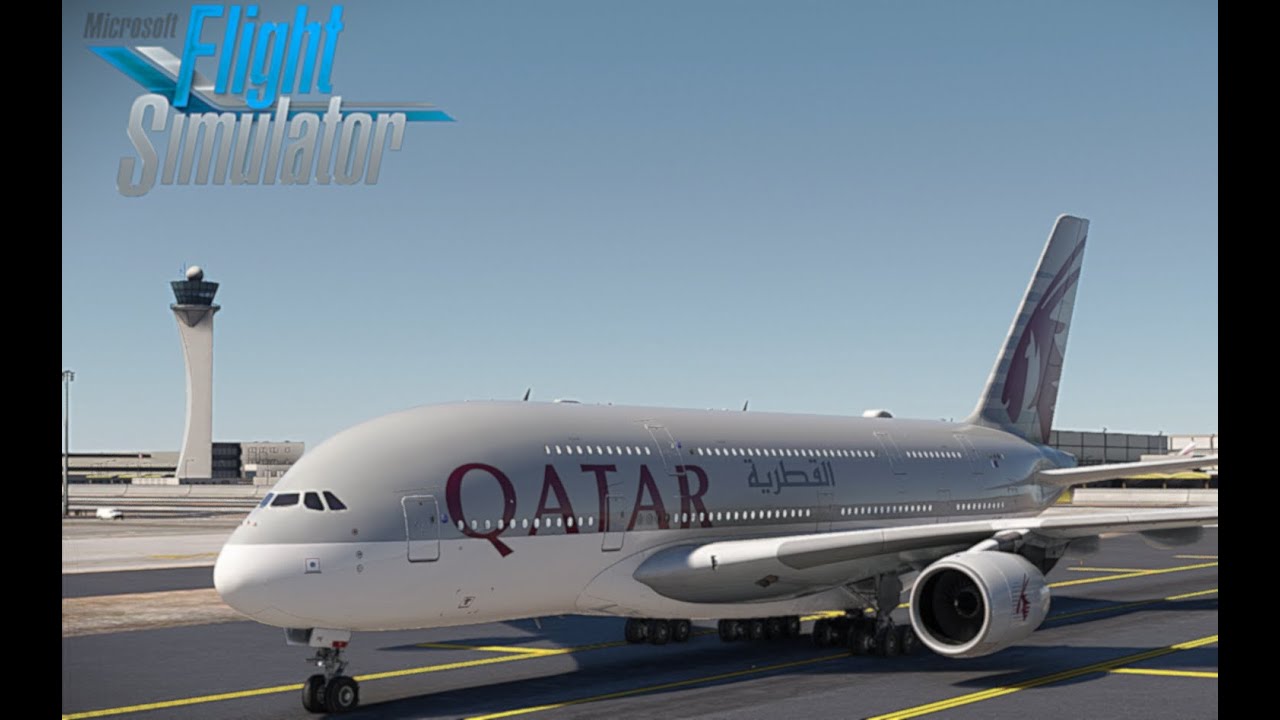 Perth (YPPH) - Doha (OTHH) | Qatar AirwaysAirbus A380 FBW MSFS FS2020 ...