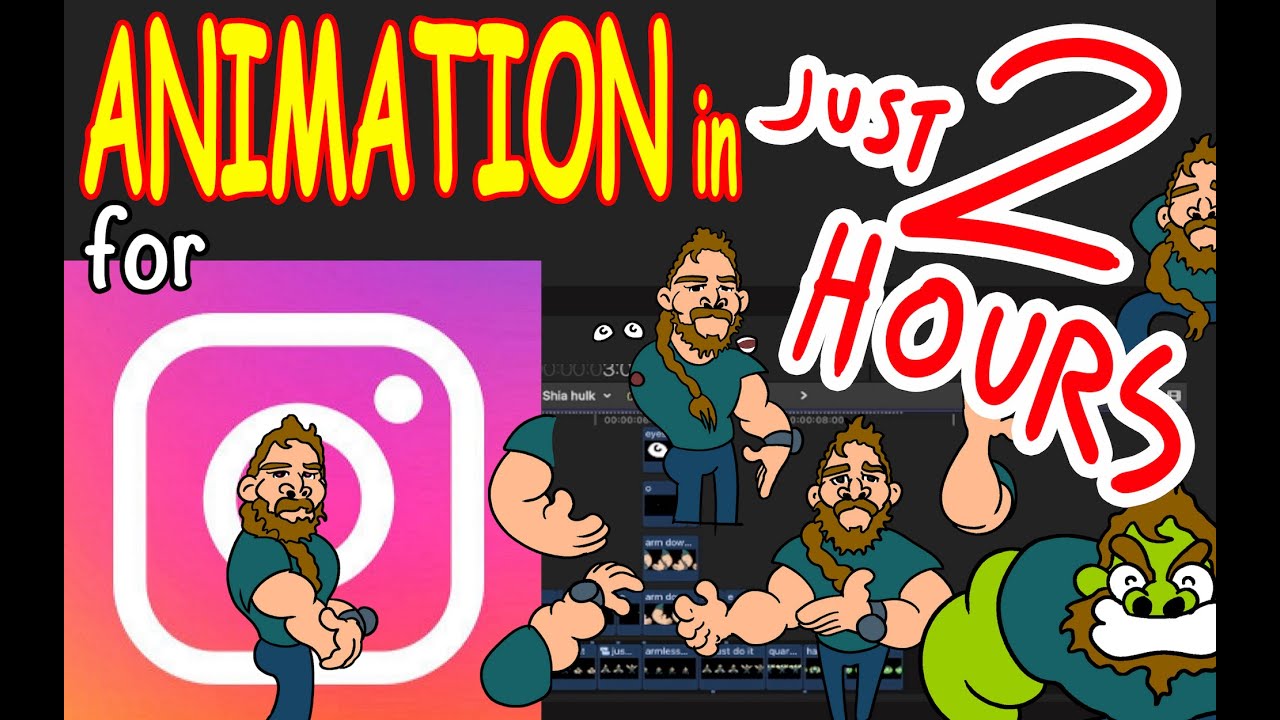 Make Animations for Instagram in less than 3 hours start to finish using Photoshop and Final Cut ...