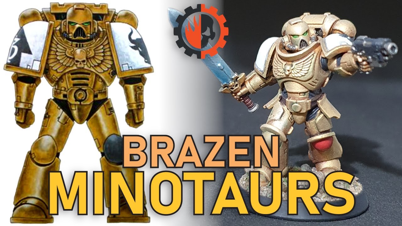 Brazen Minotaurs | Assault Intercessor | How I Paint Things No. 1 - YouTube