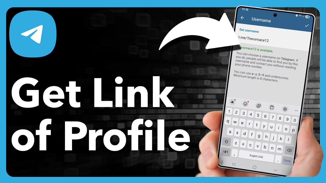How To Get Telegram Profile Link - YouTube