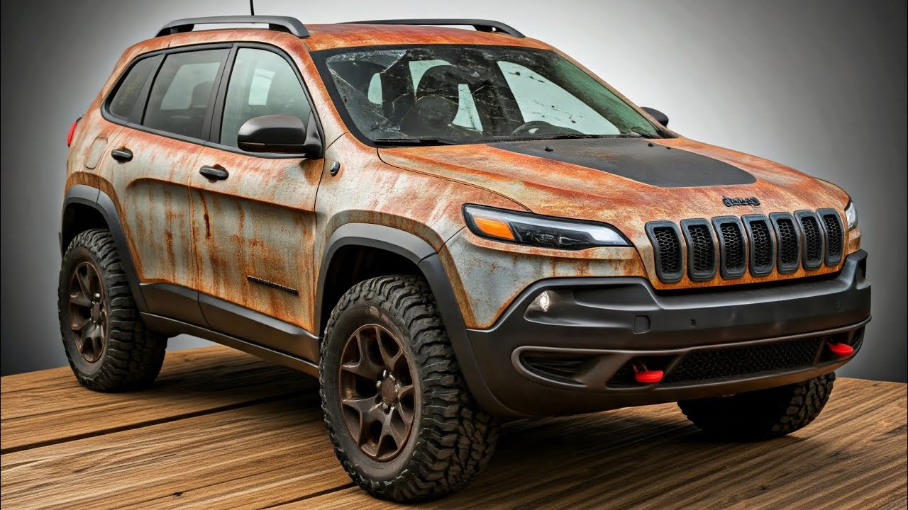 Restoration of an Abandoned Jeep Grand Cherokee | Abandoned car ...