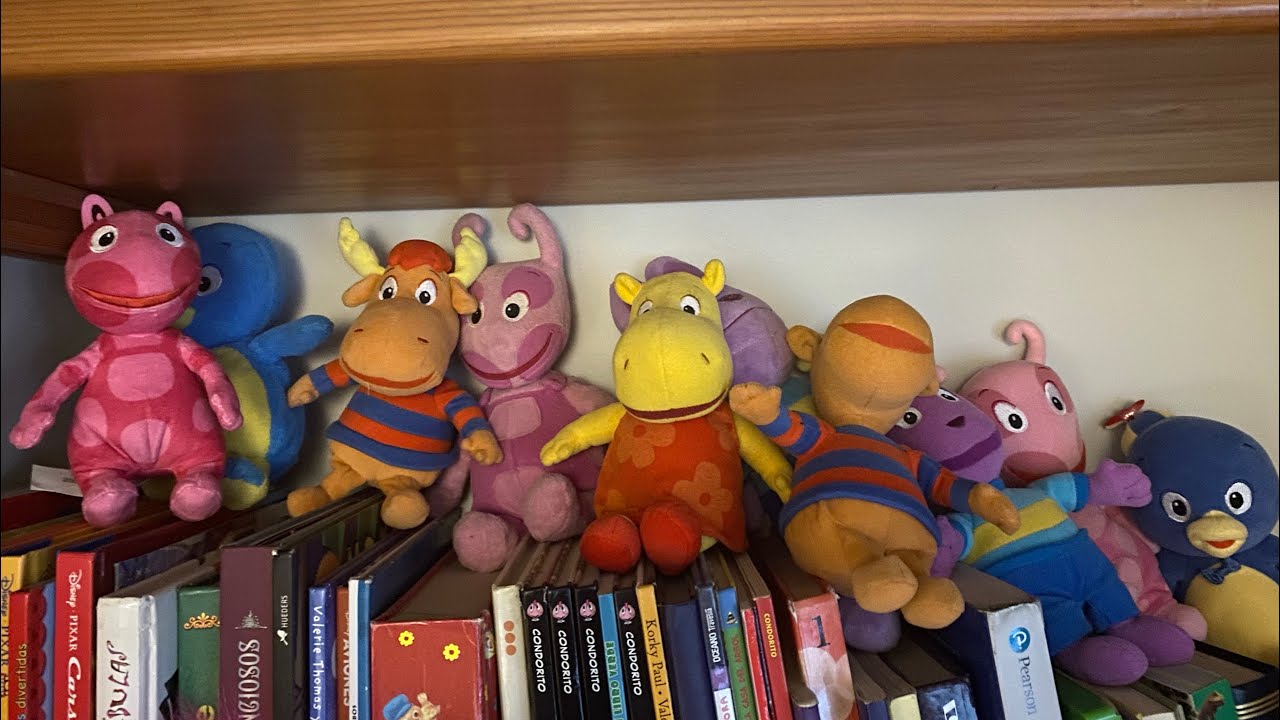 Here’s some of my Backyardigans Plushies in the Shelf - YouTube