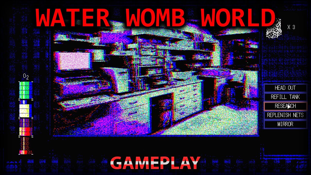 Water Womb World - Indie Horror Game(GAMEPLAY) - YouTube