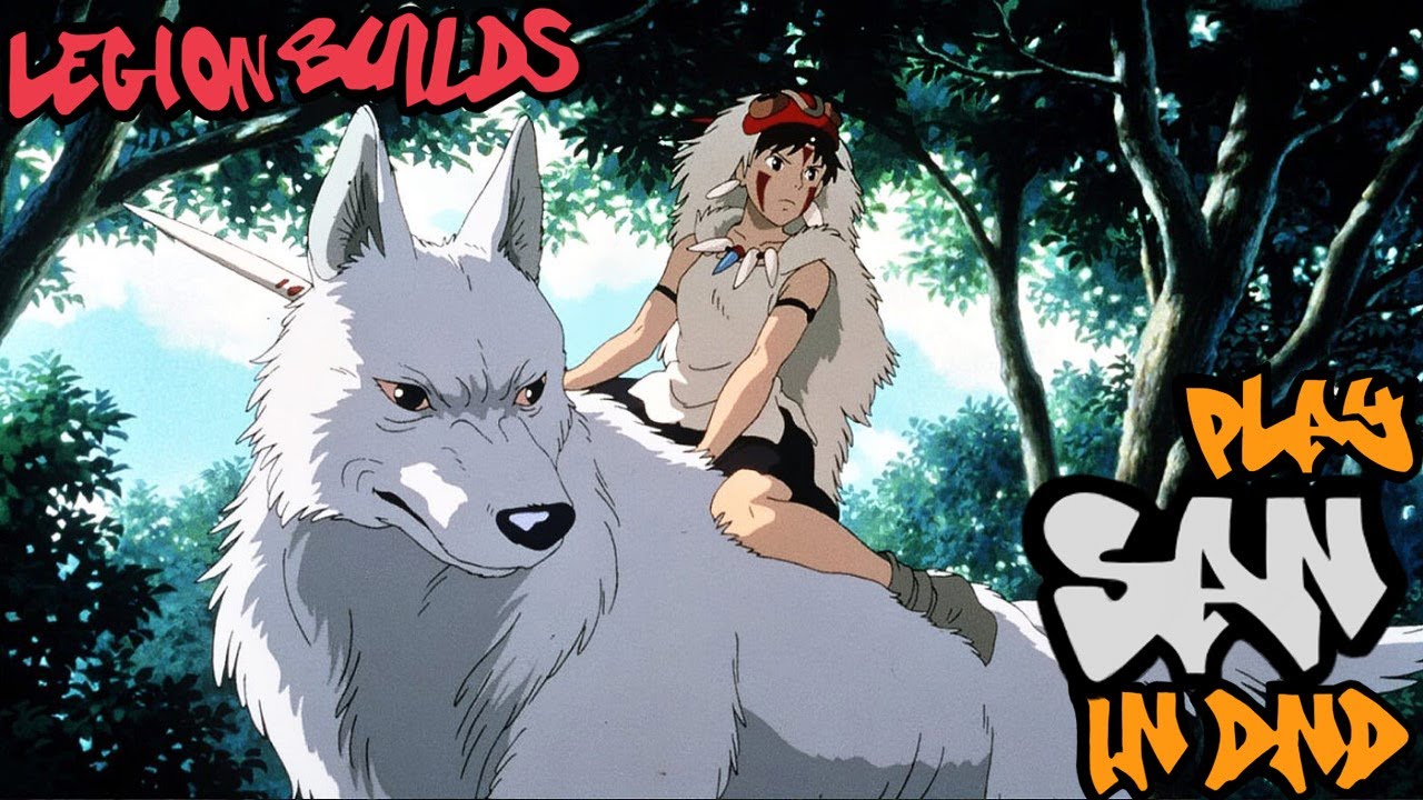 Play San in Dungeons & Dragons (Princess Mononoke D&D 5E Build) - YouTube