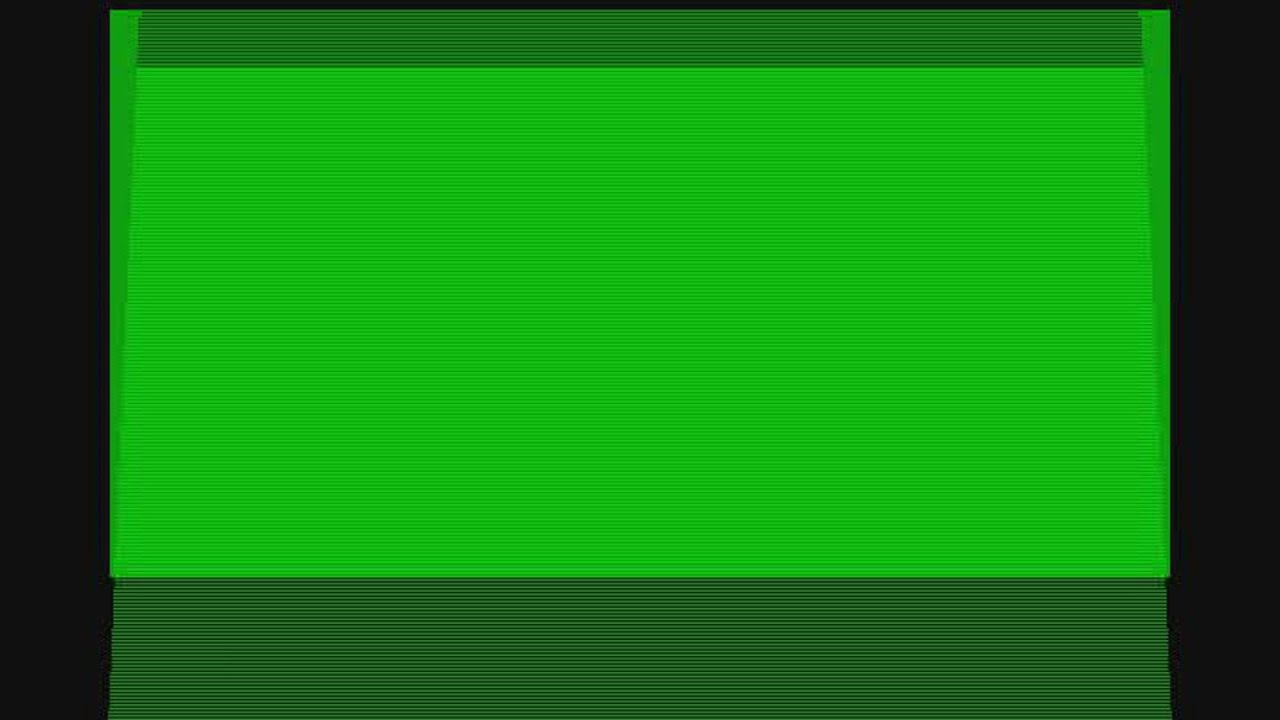 CRT Power Off Effect [GREEN SCREEN] - YouTube