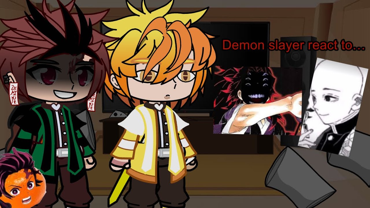 Demon slayer react to cursed images || demon slayer/kny || read desc‼️ ...