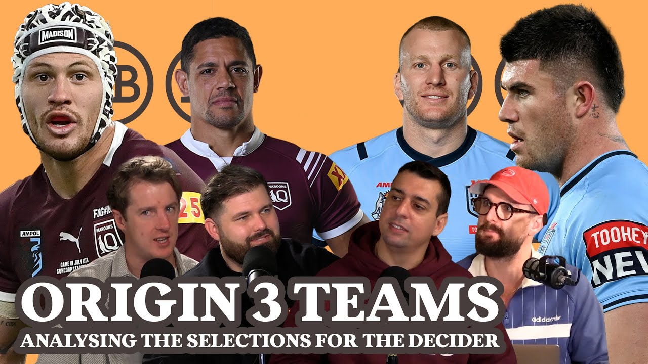Origin 3 Team Selections Review and Analysis w/ RL Guru, SC Playbook ...