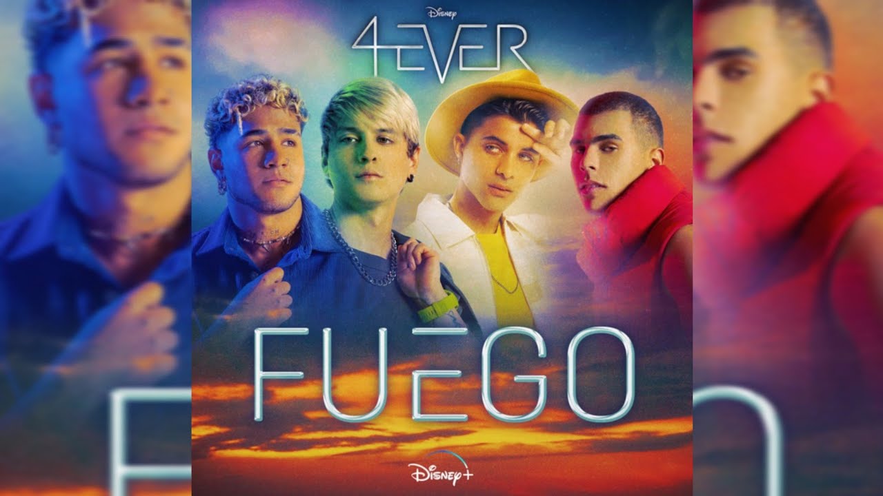 4Ever | Fuego | Soundtrack de la serie 4Ever | audio con letra - YouTube