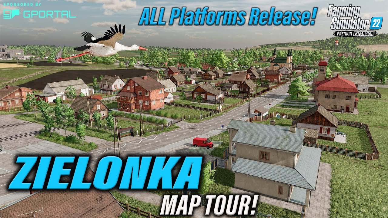 “ZIELONKA” PREMIUM EXPANSION! FS22 MAP TOUR! | NEW MOD MAP! | Farming ...