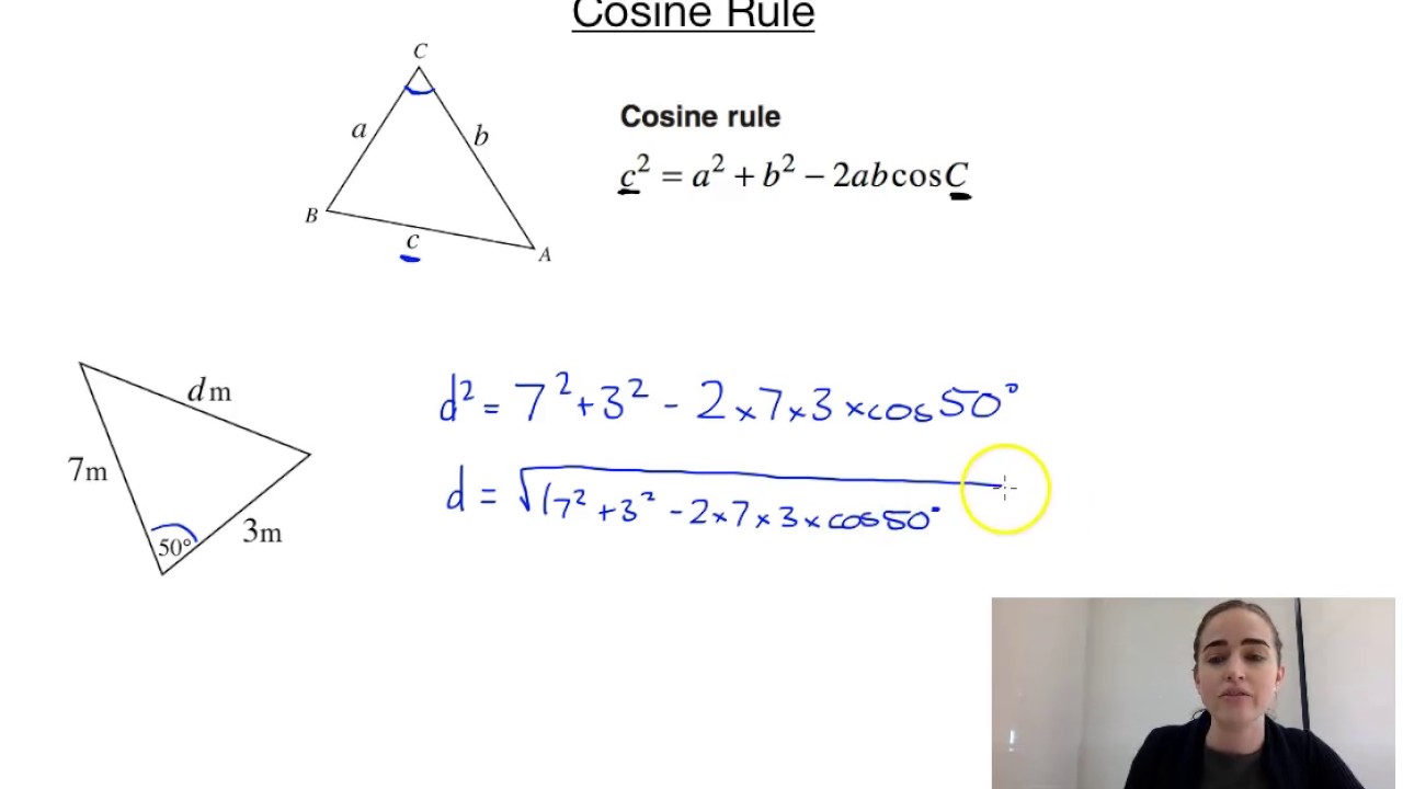 Cosine Rule - YouTube