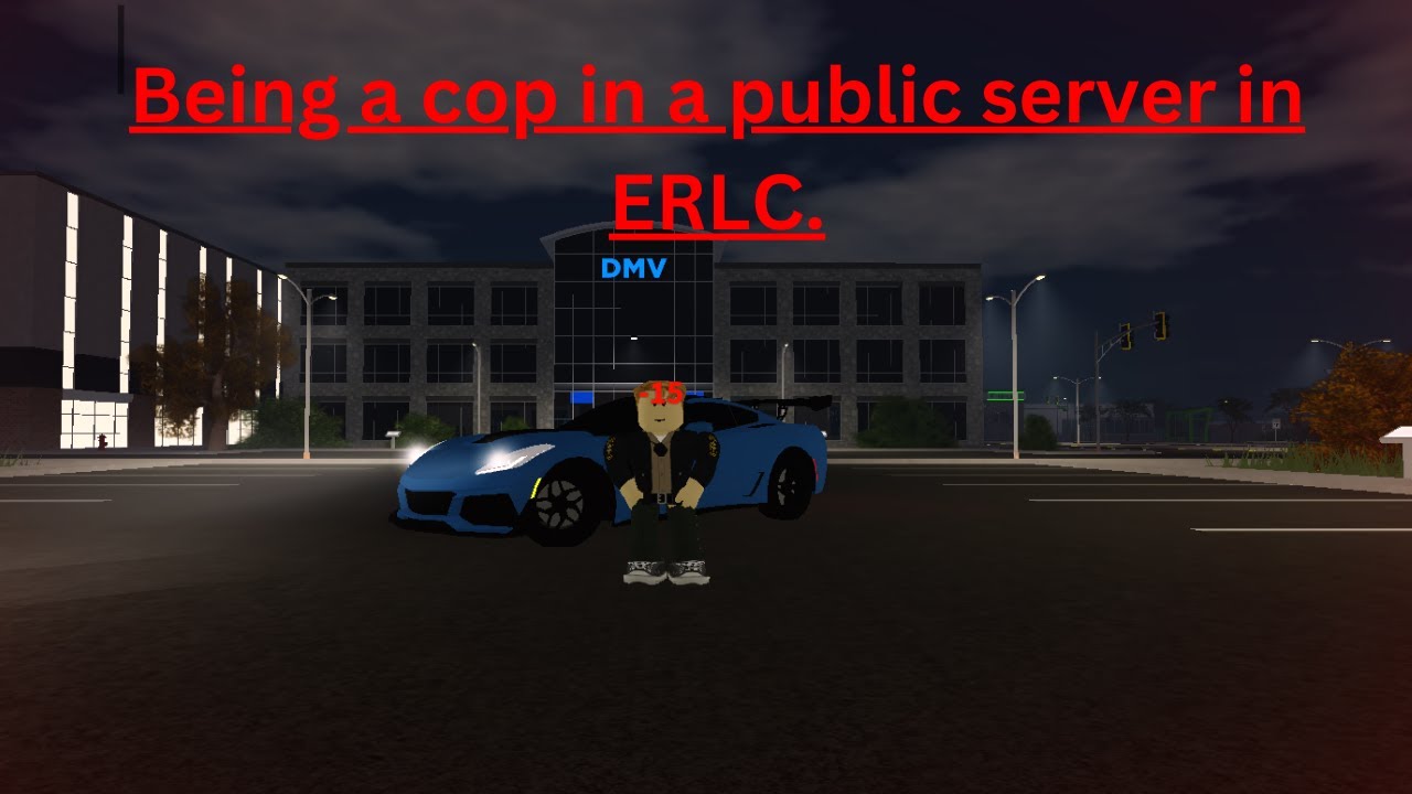 Being a cop in a public server in ERLC part 2. - YouTube