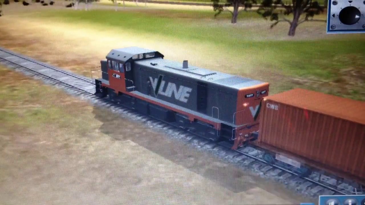Trainz Locomotive Test #1: V/line T Class - YouTube