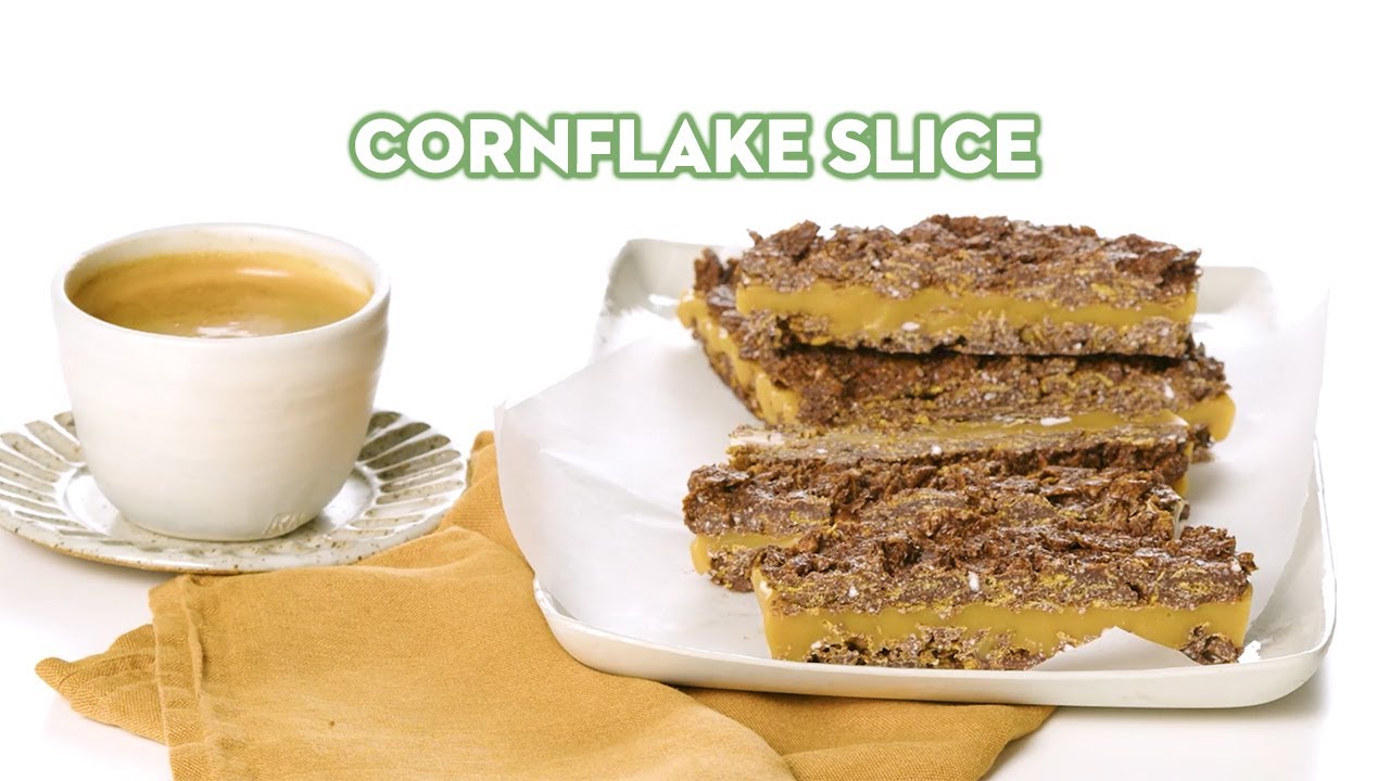 Cornflake slice | taste.com.au - YouTube