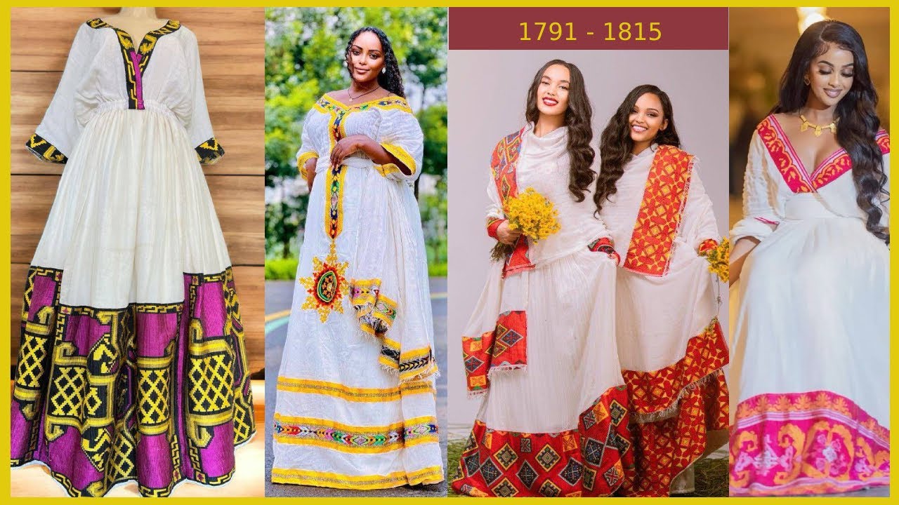 117 | Discover the Beauty of Ethiopian Traditional Dress: Habesha Kemis ...