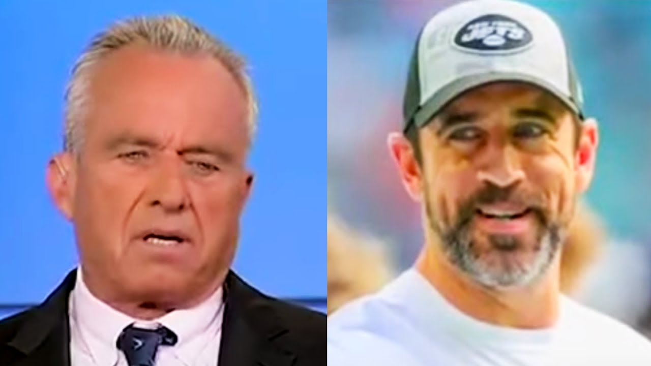 RFK Jr. Says Aaron Rodgers Is On His VP Shortlist #TYT - YouTube