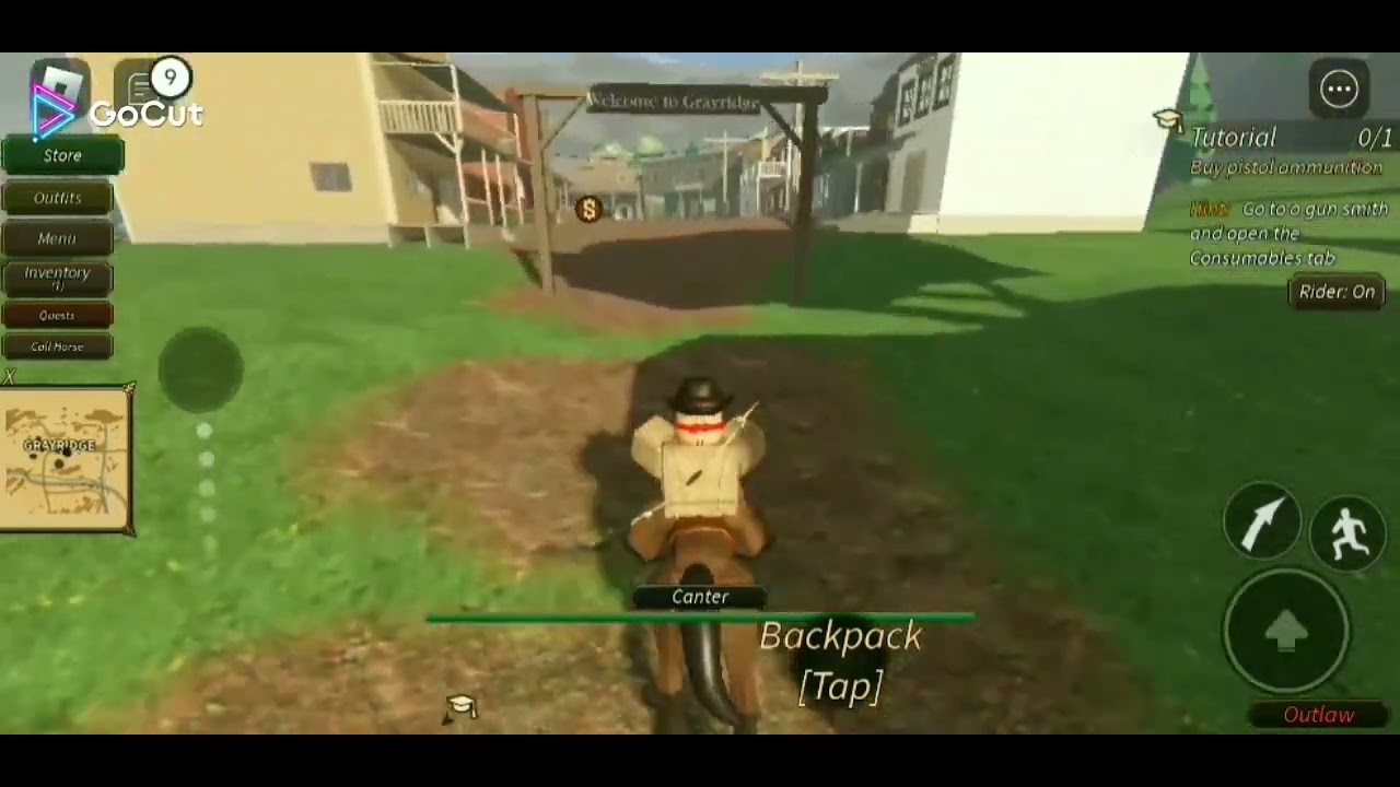 cowboy in roblox 🤠 - YouTube