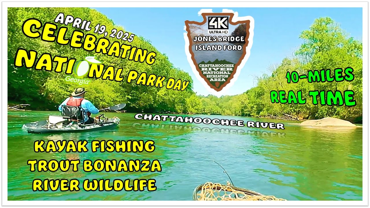 Kayak Trout Fishing, Wildlife Sightings, National Park Day ...