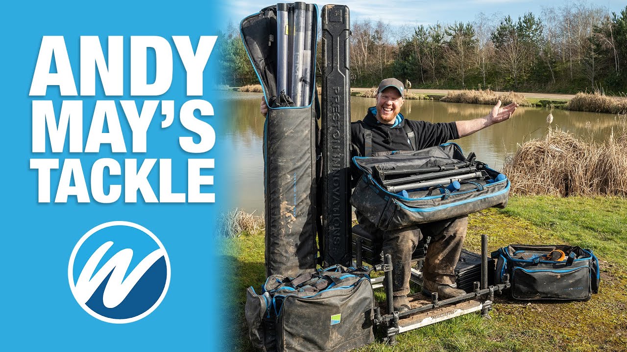 Andy May's Fishing Tackle | What Does A Professional Angler Use? - YouTube