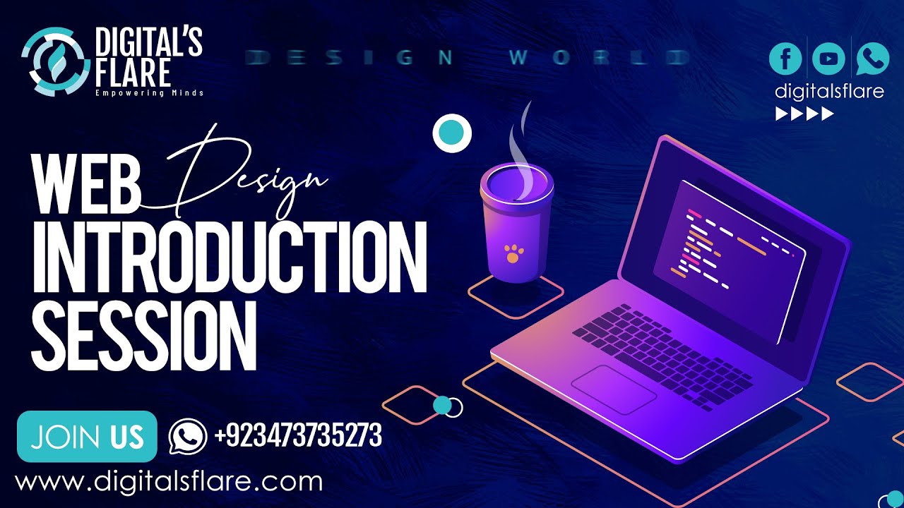 Introduction Session of Web Designing By Humayoun Shahab - YouTube