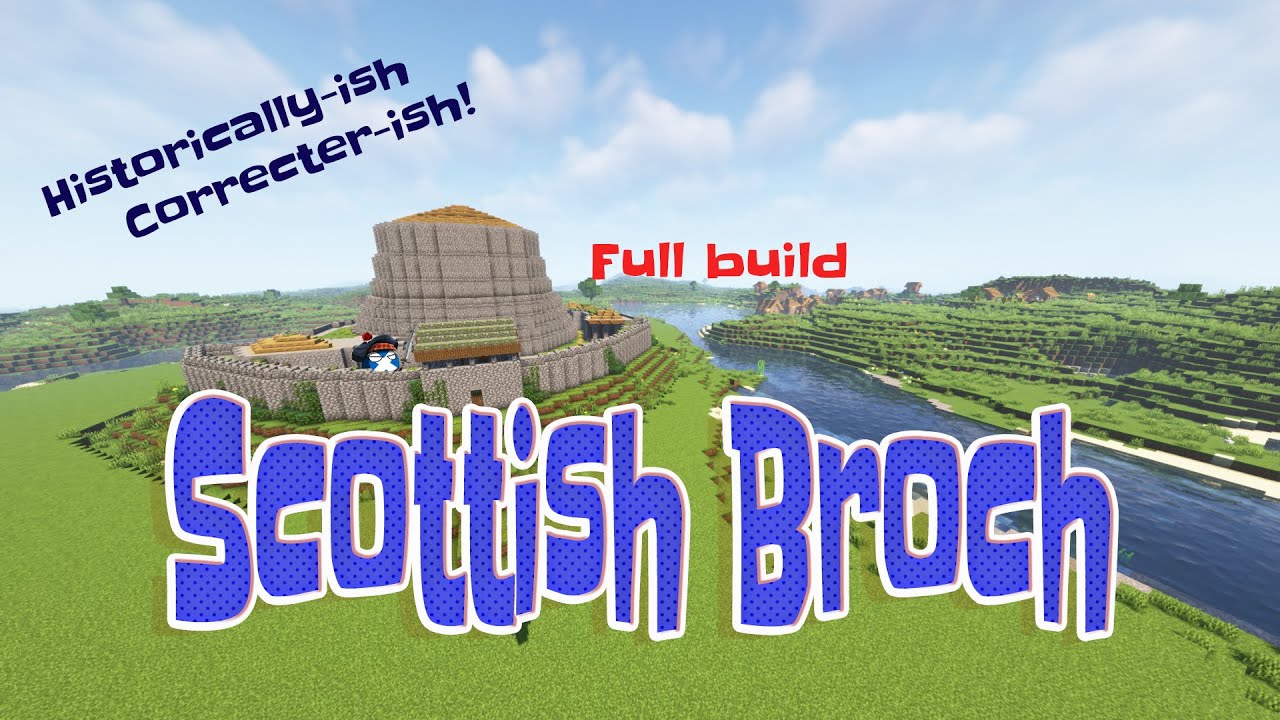 Minecraft: A Scottish Broch - YouTube