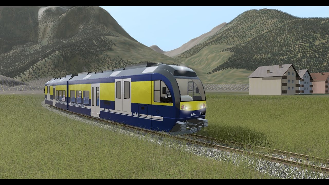 Trainz 2022 ABDeh 8-8 Berner Oberland bahn - YouTube