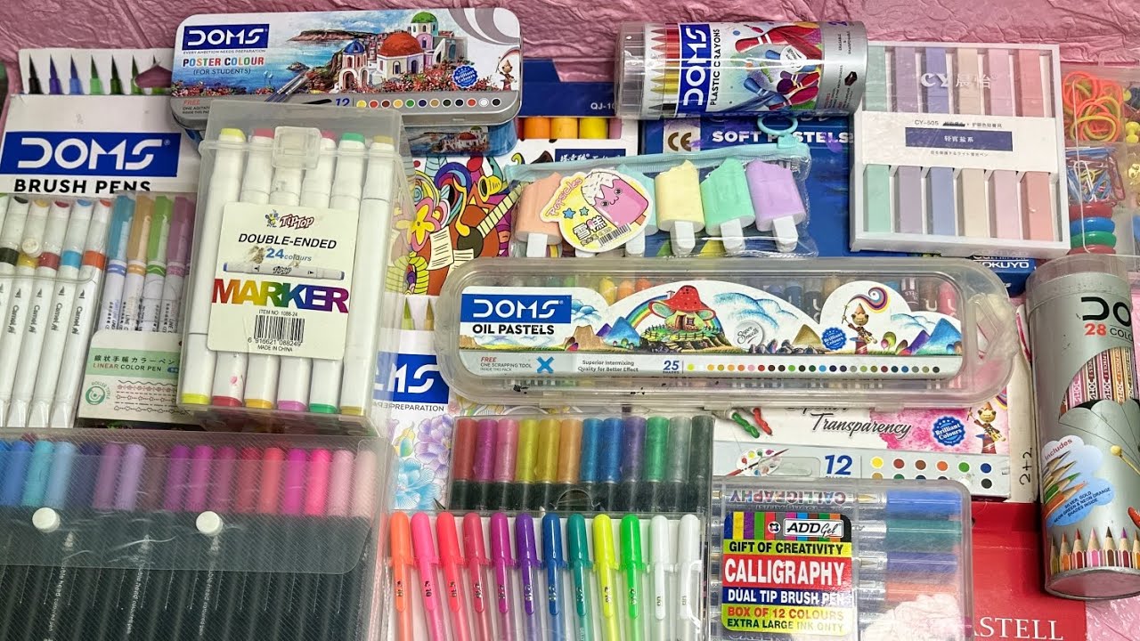Best Colours collection with prices mentioned | Stationery collection ...
