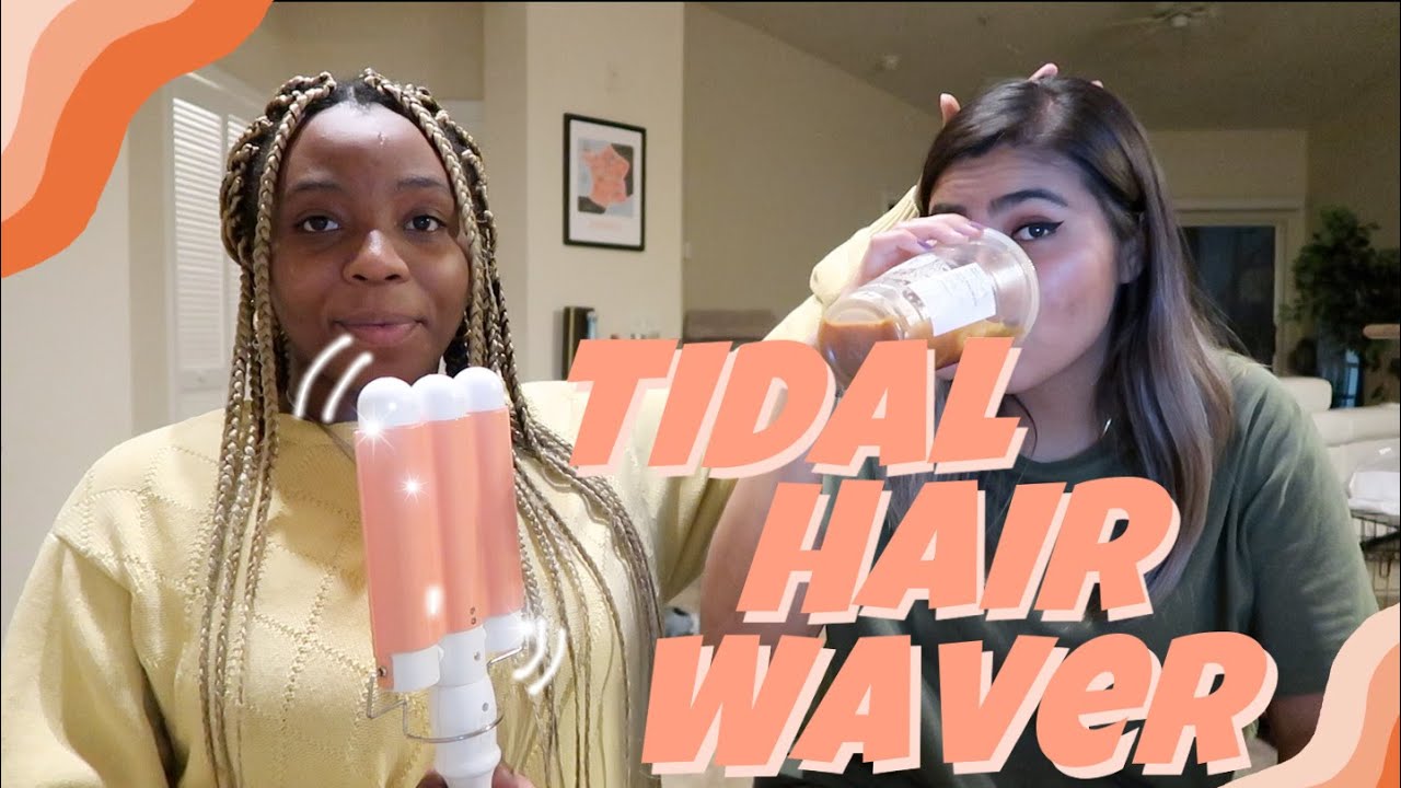 I AM IN SHOCK //TIDAL HAIR WAVER - YouTube