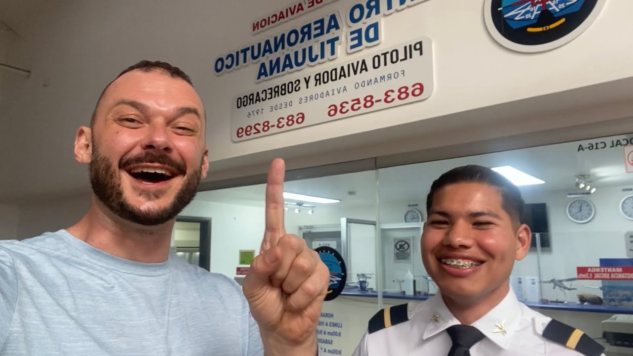 The Former Orphan Pilot - First Day of Pilot School!!! - YouTube