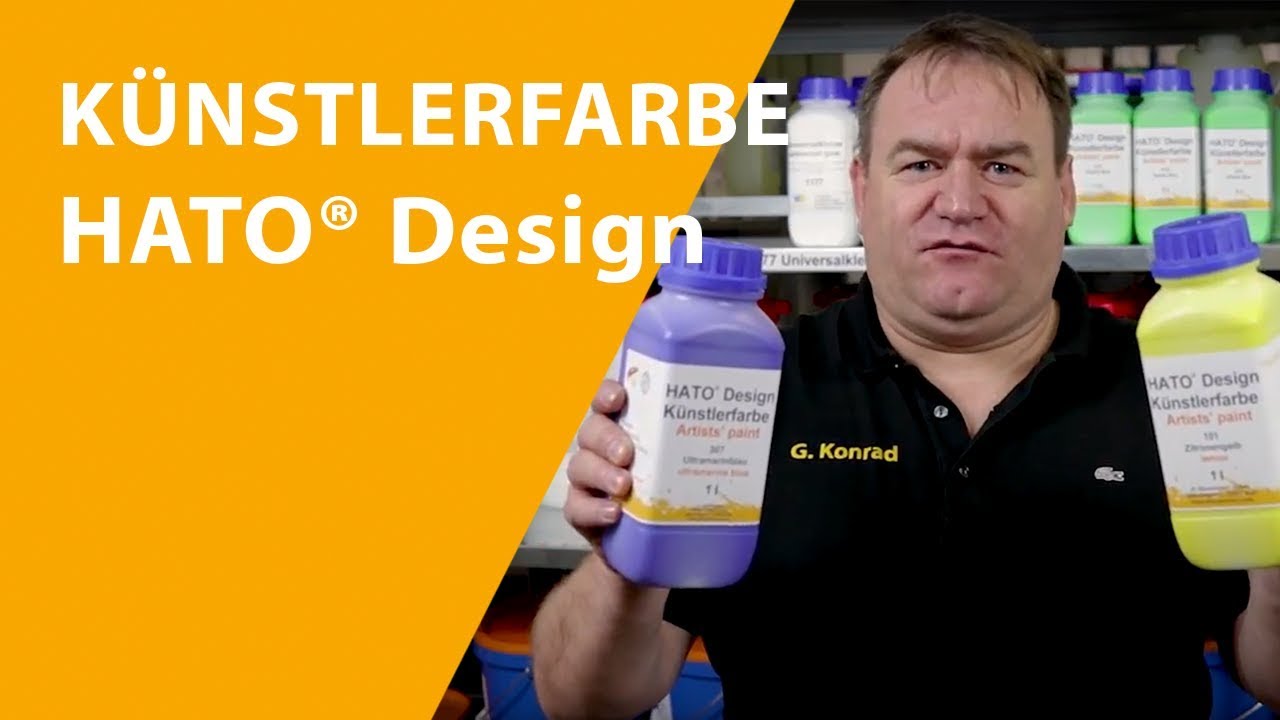 HATO® Design Künstlerfarbe - YouTube
