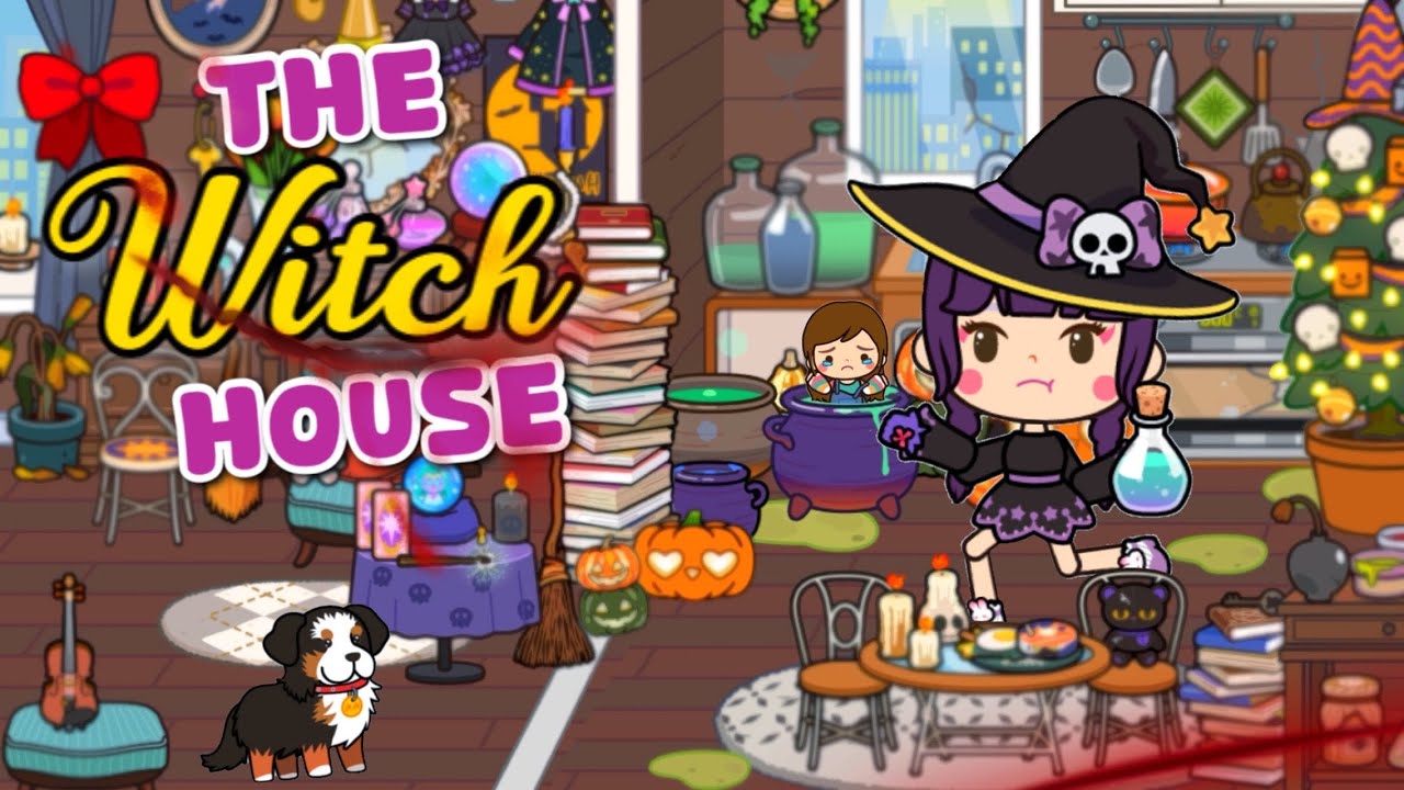 Miga World HALLOWEEN HOUSE MAKER🎃🧙👻|WITCH HOUSE DESIGN IDEAS|Miga town ...