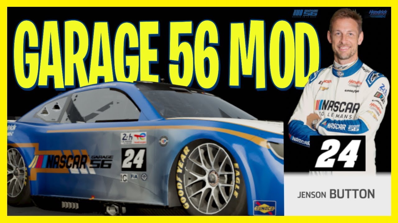 How to Install The Garage 56 Mod: NASCAR Heat 5 2023 - YouTube