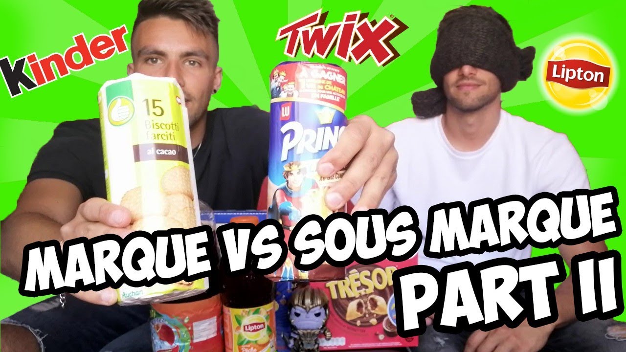 MARQUE VS SOUS MARQUE PART II LA REVANCHE!!! - YouTube