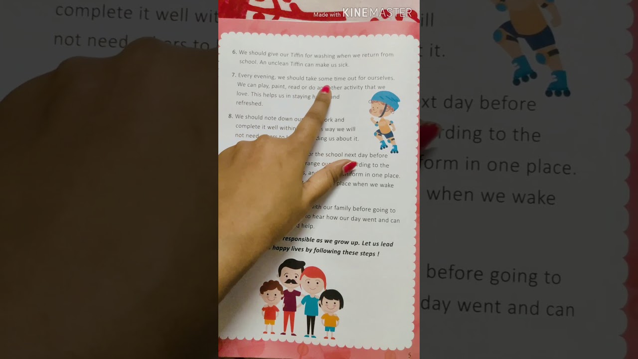 Class 1 Moral Science ( Lesson 2) - YouTube