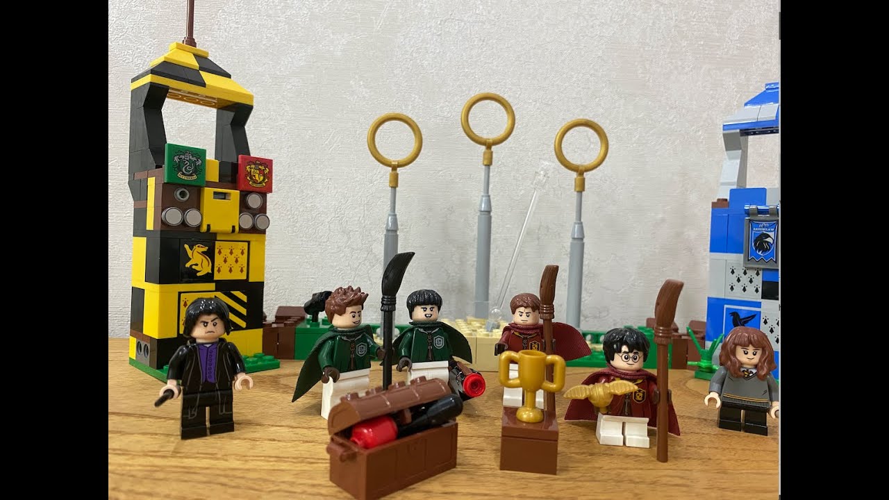Lego Harry Potter QUIDDITCH MAÇI | Quidditch March (Lego 75956) 500 ...