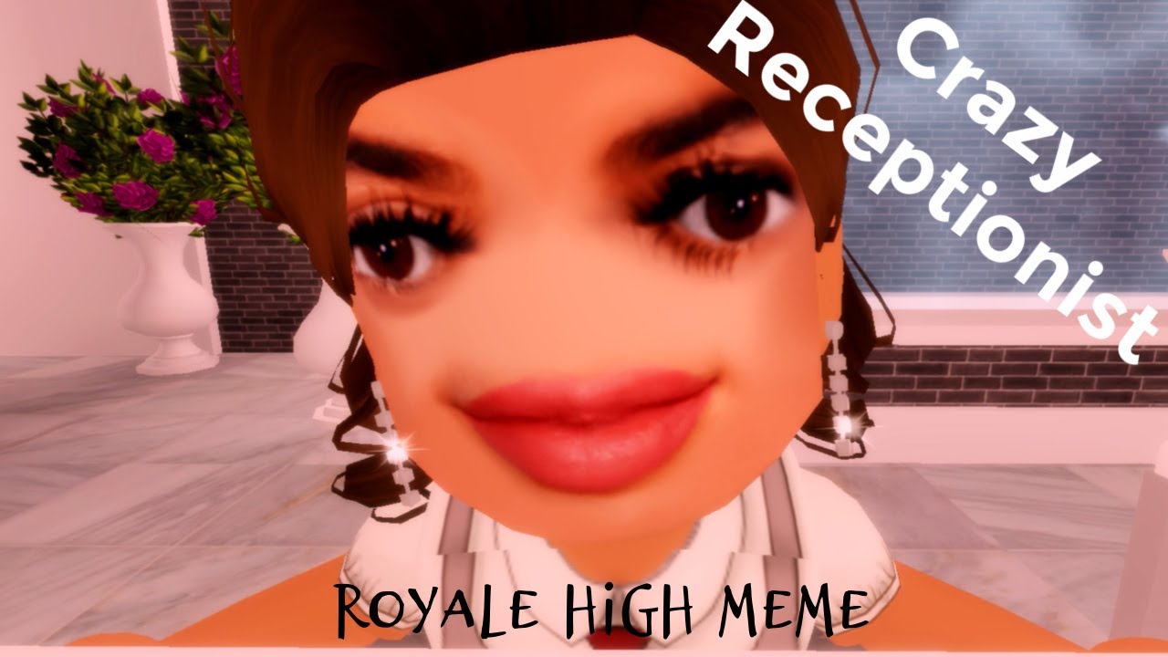 Crazy Receptionist (ROBLOX MEME) With Voice Over - YouTube