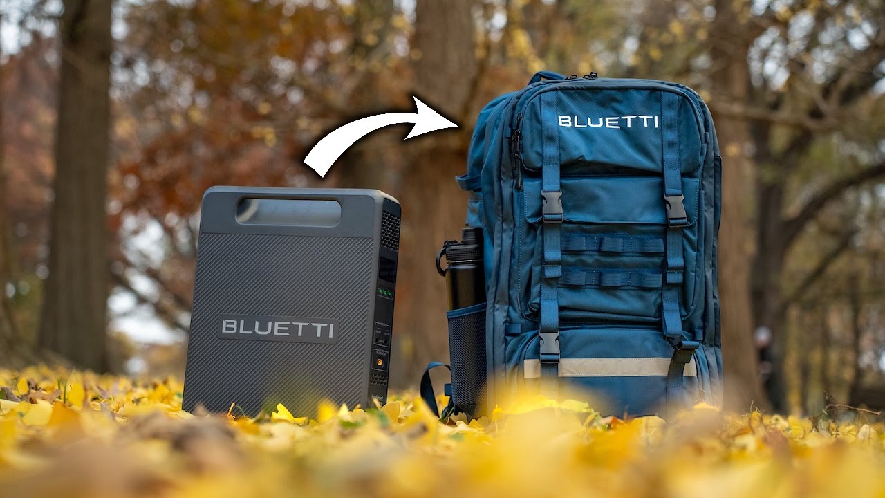 A Legit Backpack + Power Station Combo // BLUETTI Handsfree 2 - YouTube