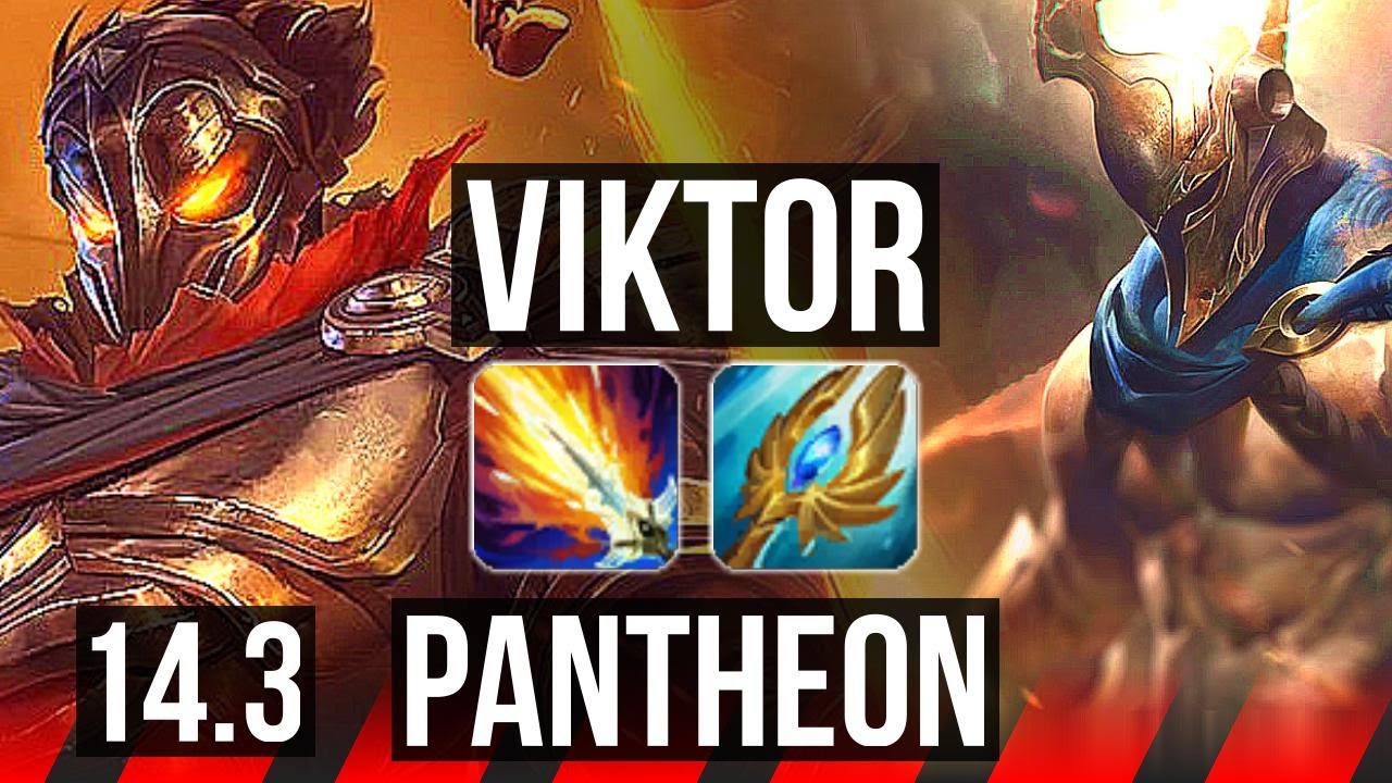 VIKTOR vs PANTHEON (TOP) | 6/1/5, 1000+ games, Dominating | NA Master ...