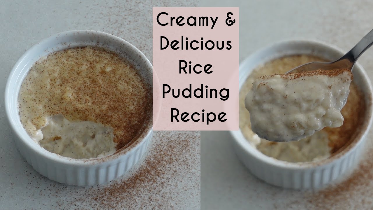 EASY CREAMY RICE PUDDING | NOSTALGIC DESSERTS| Kerry Whelpdale - YouTube