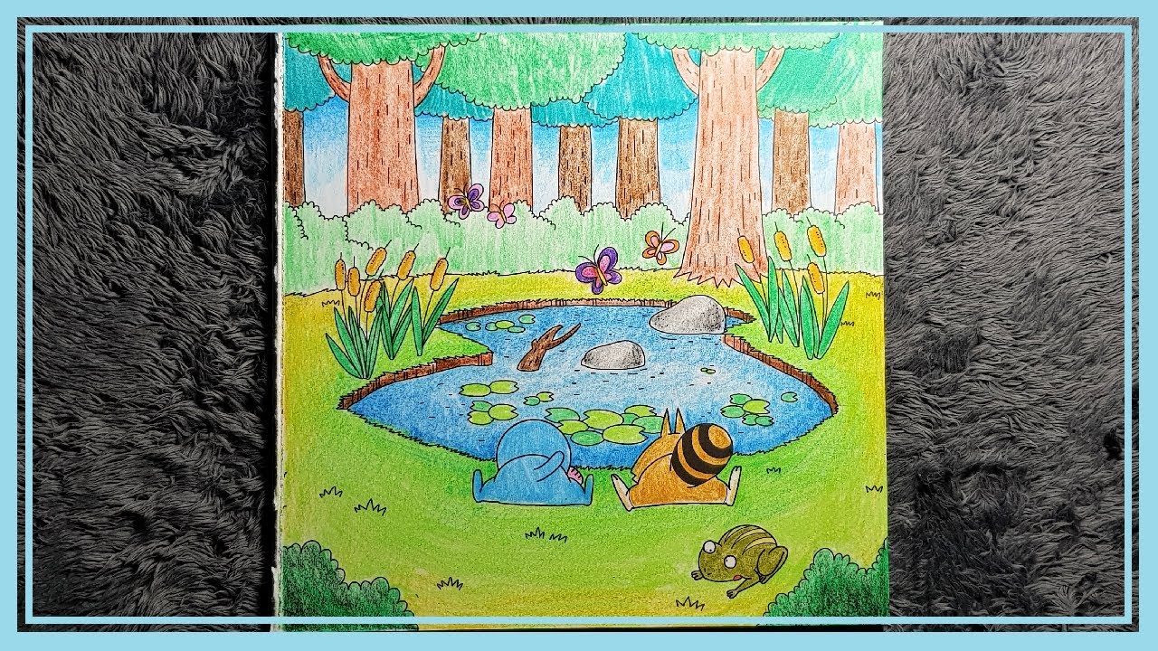 [컬러링북] 안녕! 보노보노 컬러링북 색칠하기 3탄!💙 Coloring 'Hello! BONO BONO' coloring ...