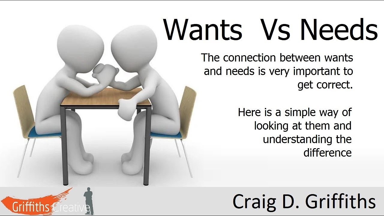 Wants vs Needs - Screenplay must know - YouTube