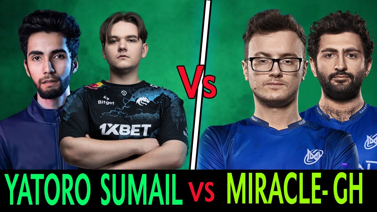 Miracle & Gh vs Yatoro & Suma1L: 12.8K MMR Dota 2 Showdown - YouTube