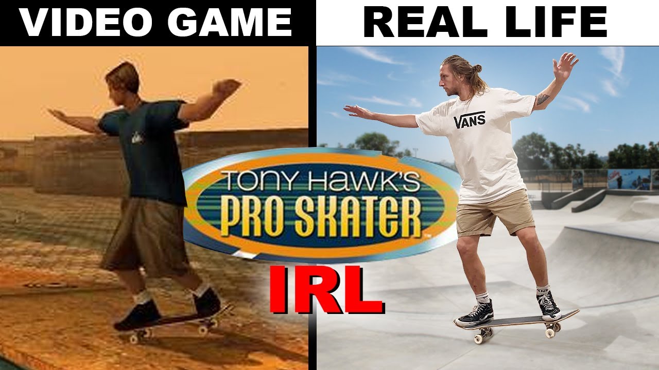 Tony Hawks Pro Skater In Real Life! - YouTube